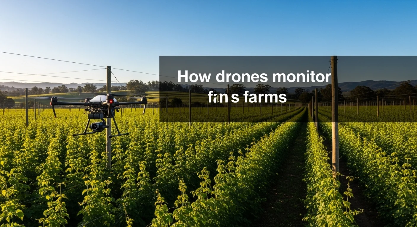 How Drones Monitor Hop Farms 2025 Guide - brewmybeer.online
